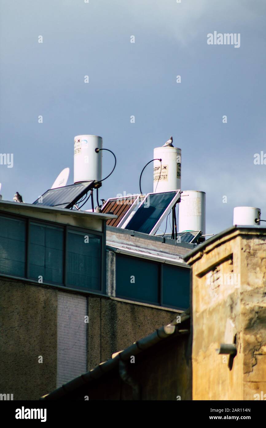Solar water heater israel hi-res stock photography and images - Alamy