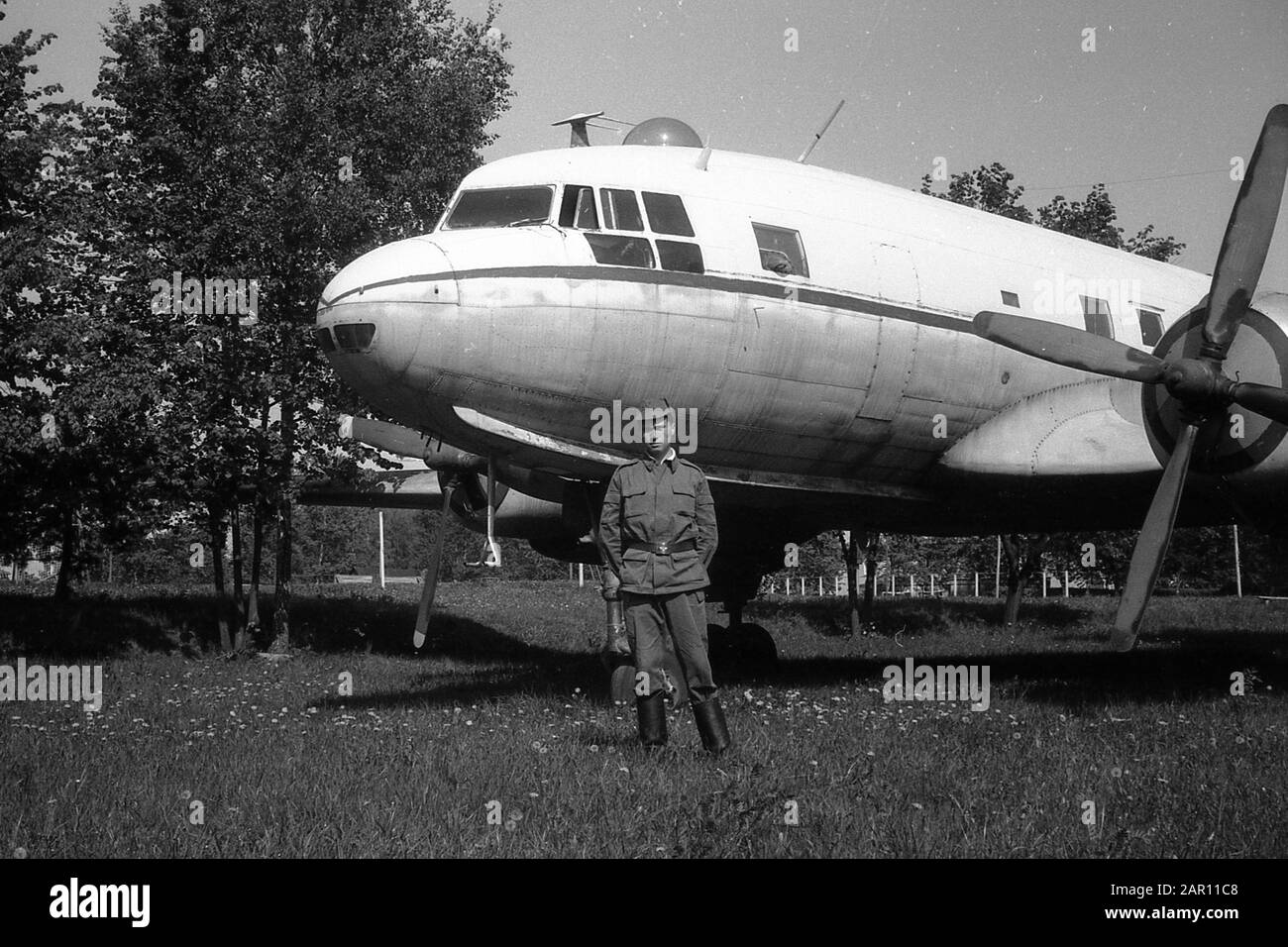 STUPINO, MOSCOW REGION, RUSSIA - CIRCA 1992: A soldier of the Russian ...