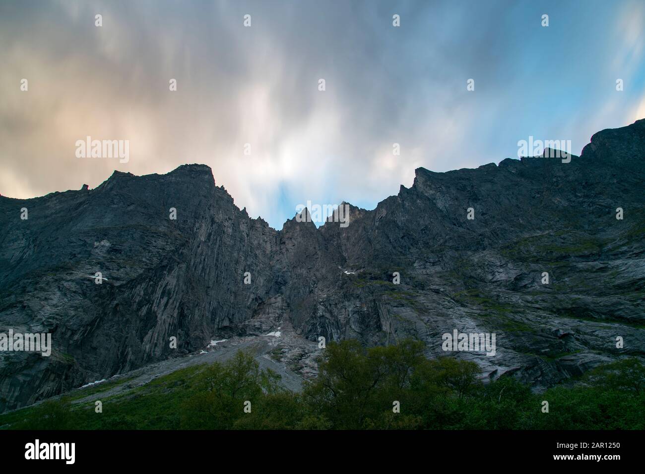 Troll Wall highest vertical rock face in Europe Stock Photo - Alamy
