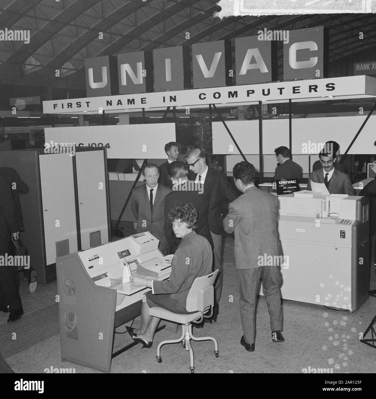 Univac computer Black and White Stock Photos & Images - Alamy