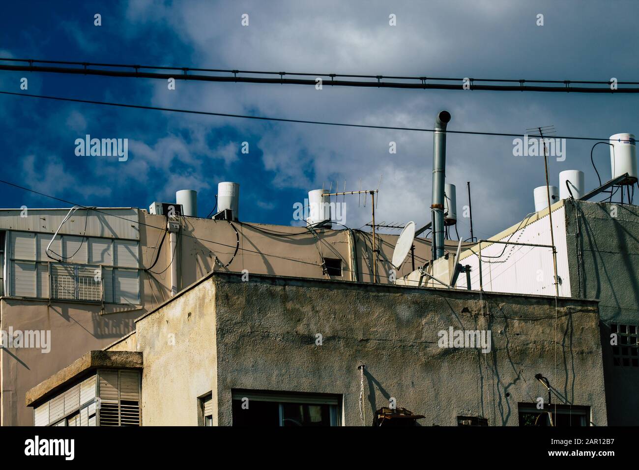 Solar water heater israel hi-res stock photography and images - Alamy