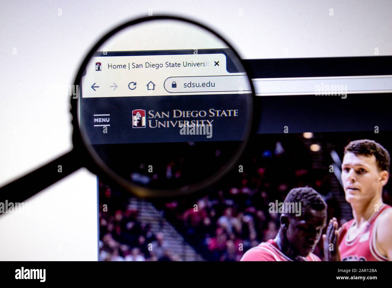 Sdsu logo hi-res stock photography and images - Alamy