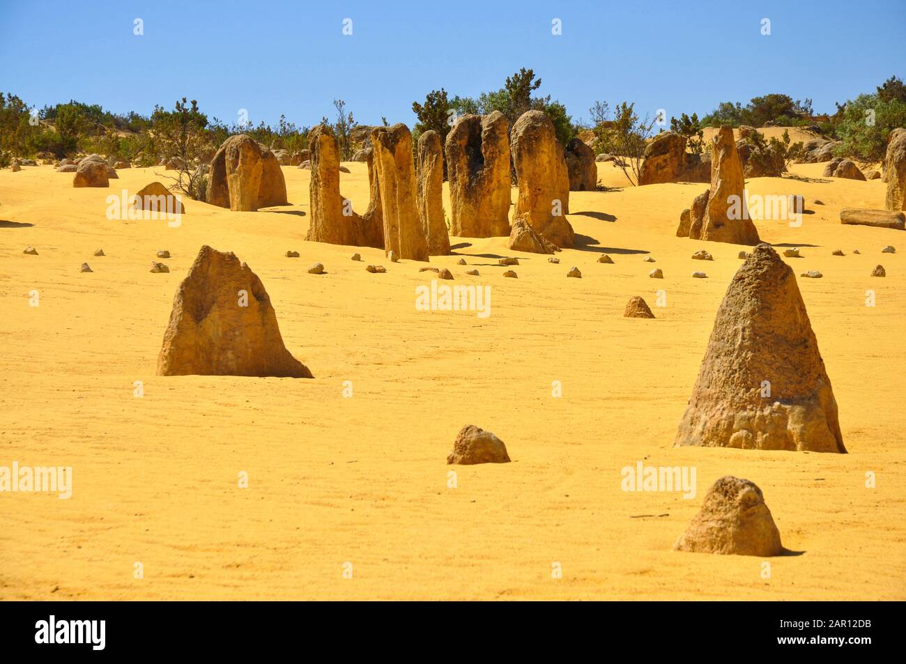 The Pinnacles in Western Australia Stock Photo - Alamy