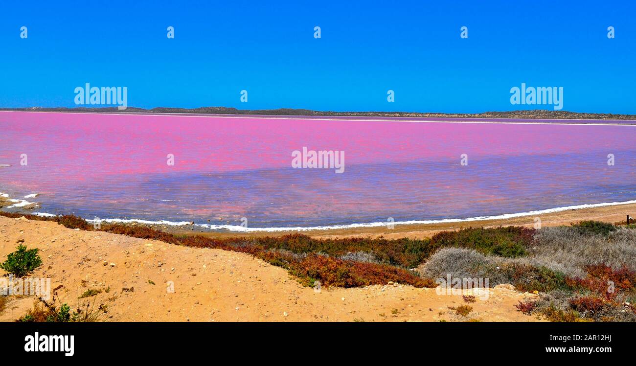 Lake Turns Red
