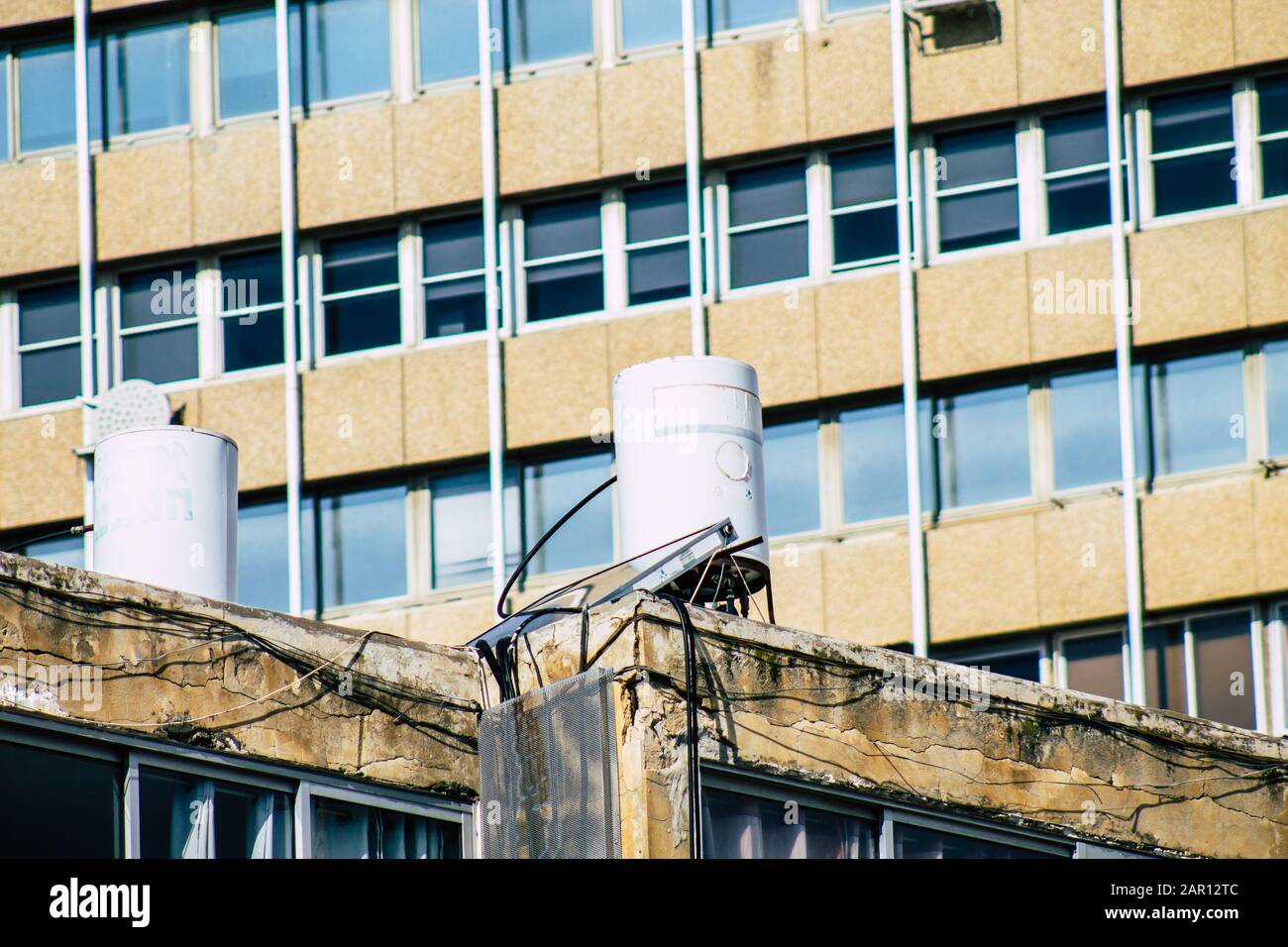 Solar water heater israel hi-res stock photography and images - Alamy