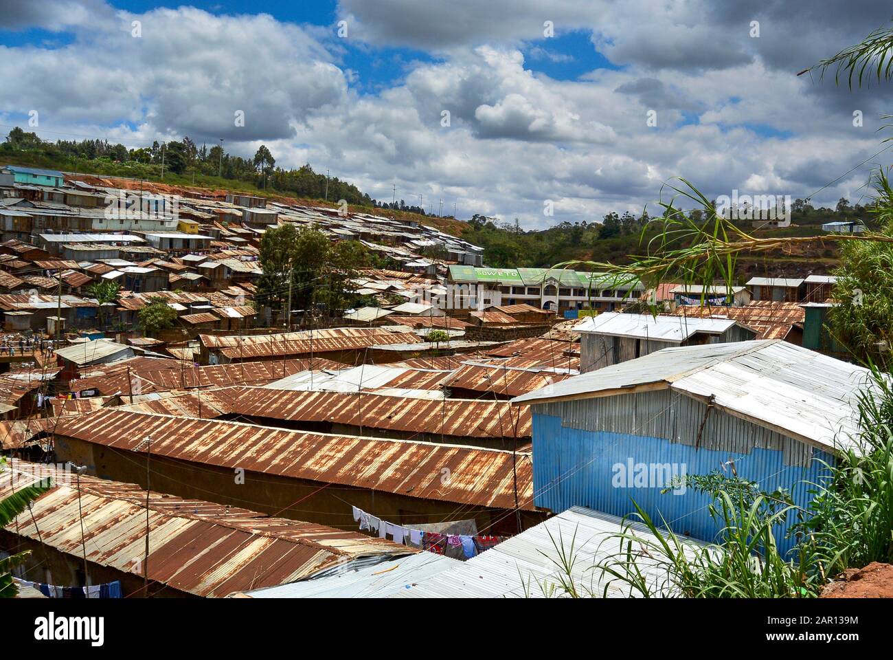 Kibera slums hi-res stock photography and images - Alamy