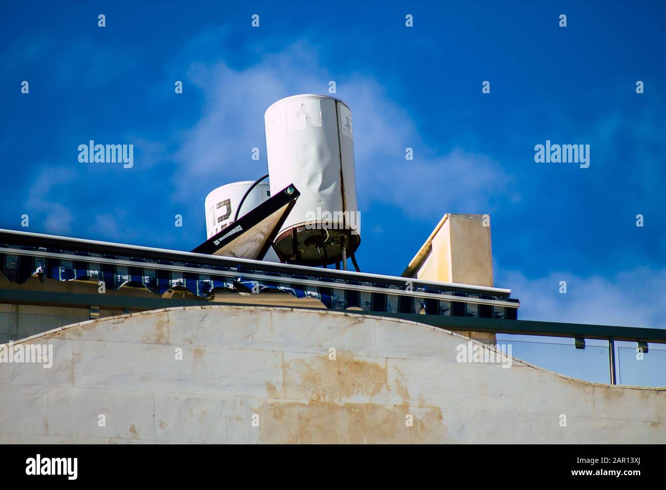 Solar water heater israel hi-res stock photography and images - Alamy