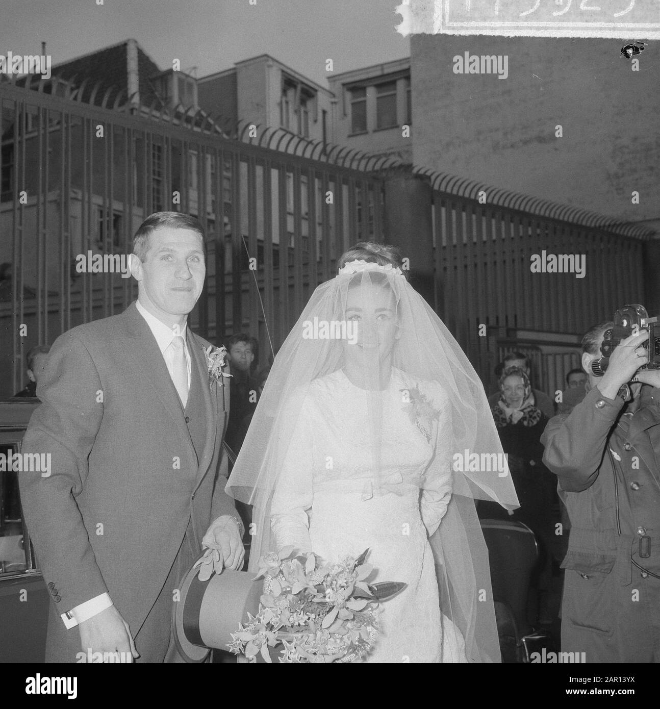Marriage Peter Post with Loek Kalis, in chapel at Warmoesstraat Date ...