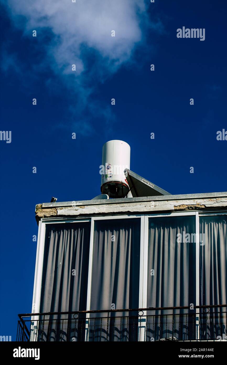 Solar water heater israel hi-res stock photography and images - Alamy