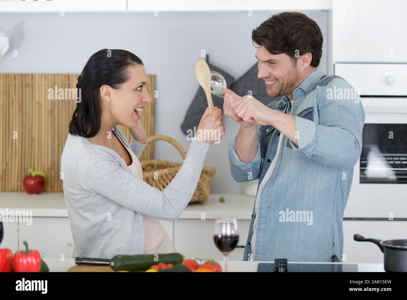 Girlfriend in sport bra hi-res stock photography and images - Alamy