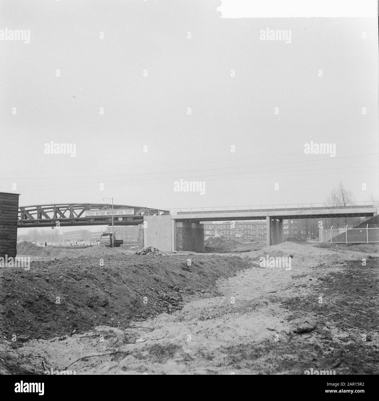 Bridge replacement works over the canal hi-res stock photography and ...
