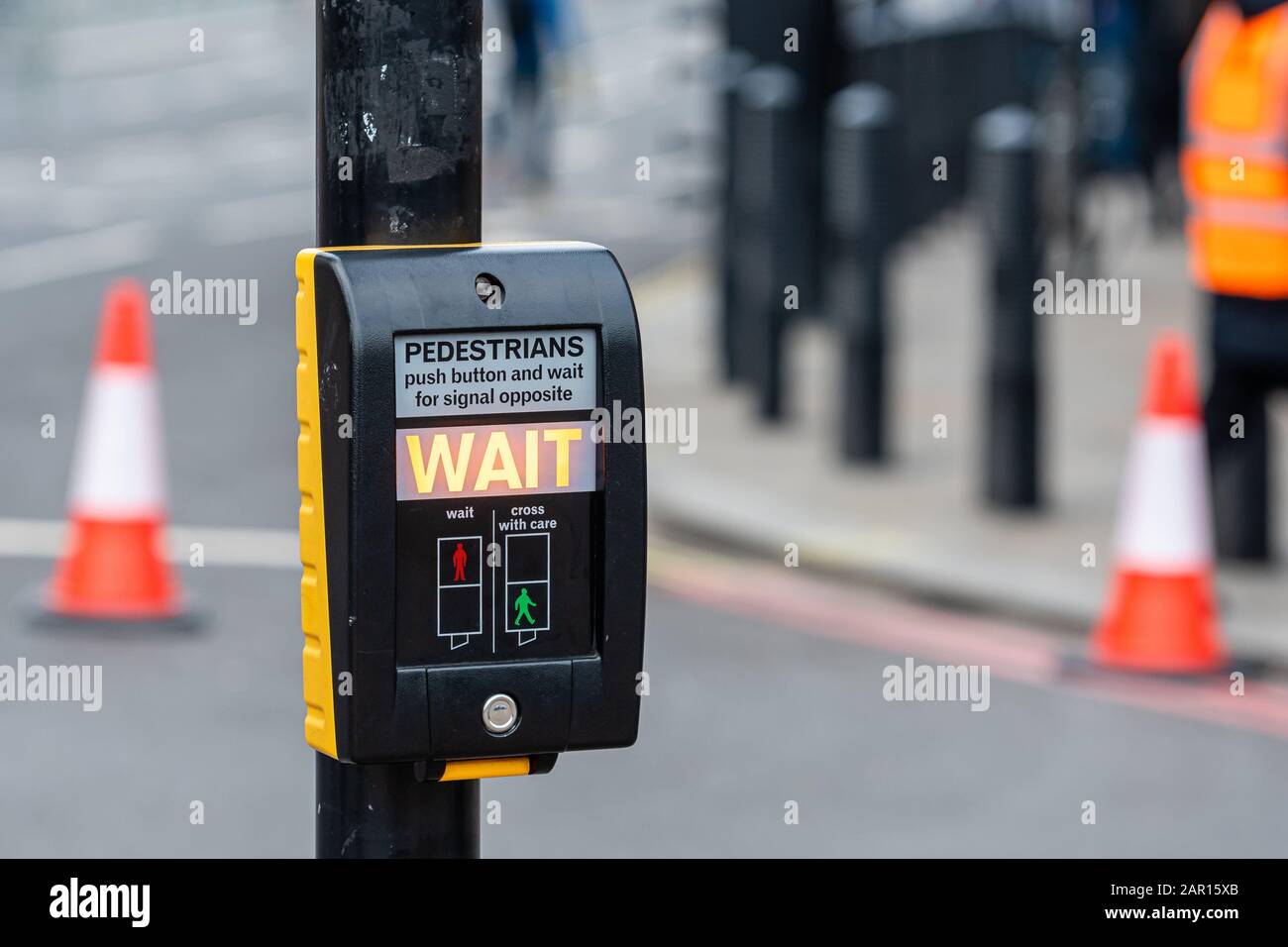 Pedestrian control box hi-res stock photography and images - Alamy