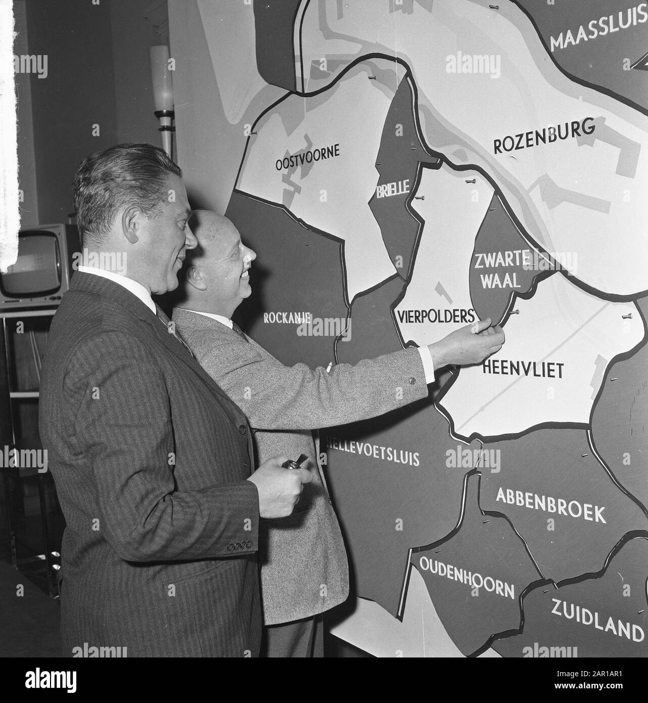 Map rijnmond hi-res stock photography and images - Alamy