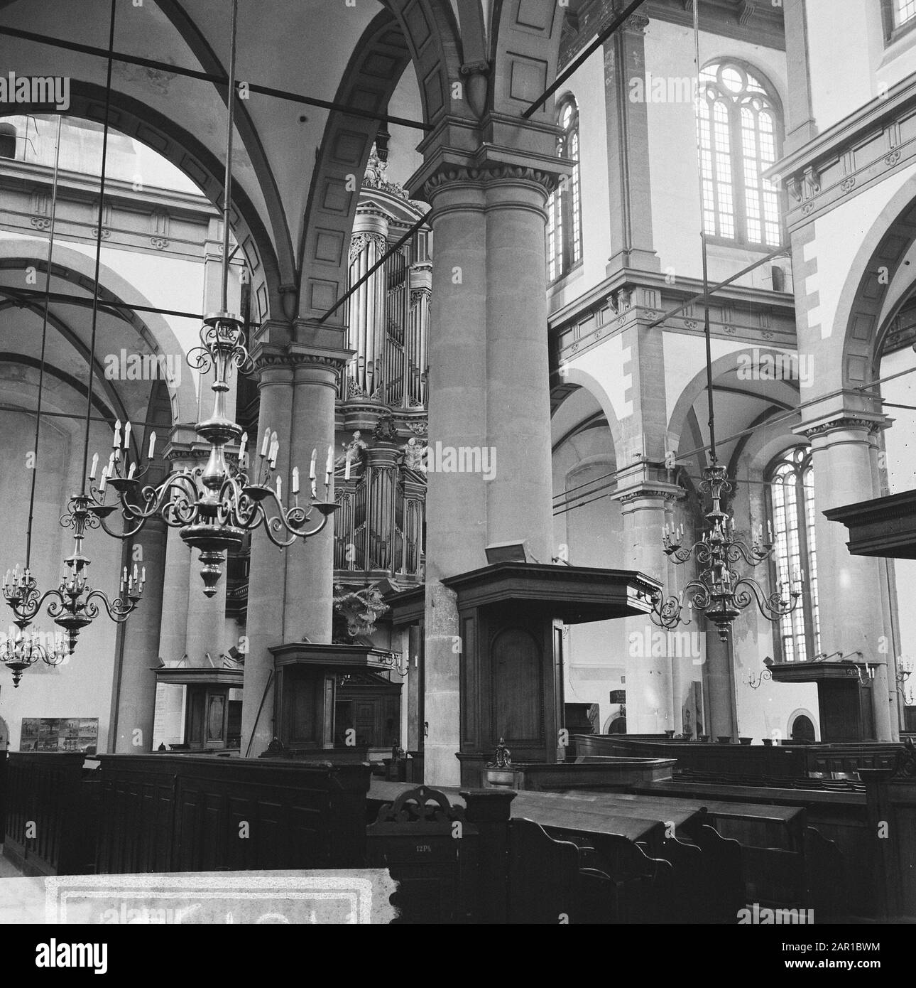 Westerkerk, interior Date: September 2, 1965 Keywords: Interior ...