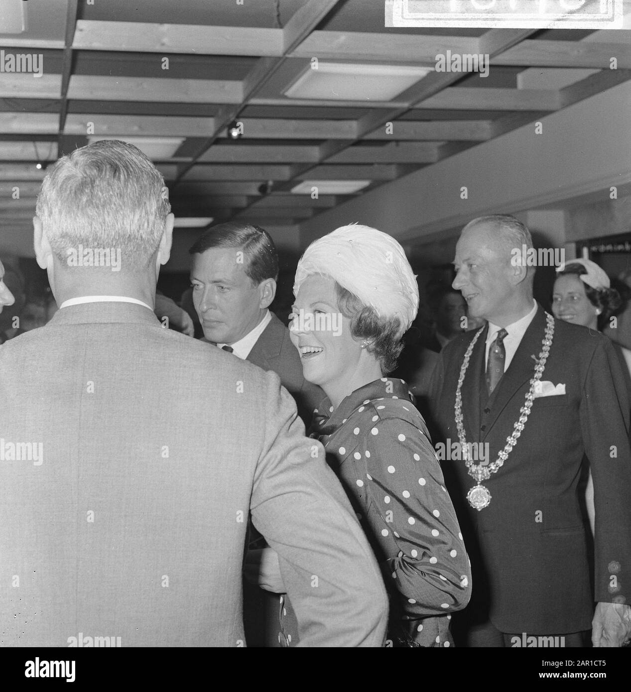 Princess Beatrix and Claus visited Utrecht Date: September 13, 1965 ...