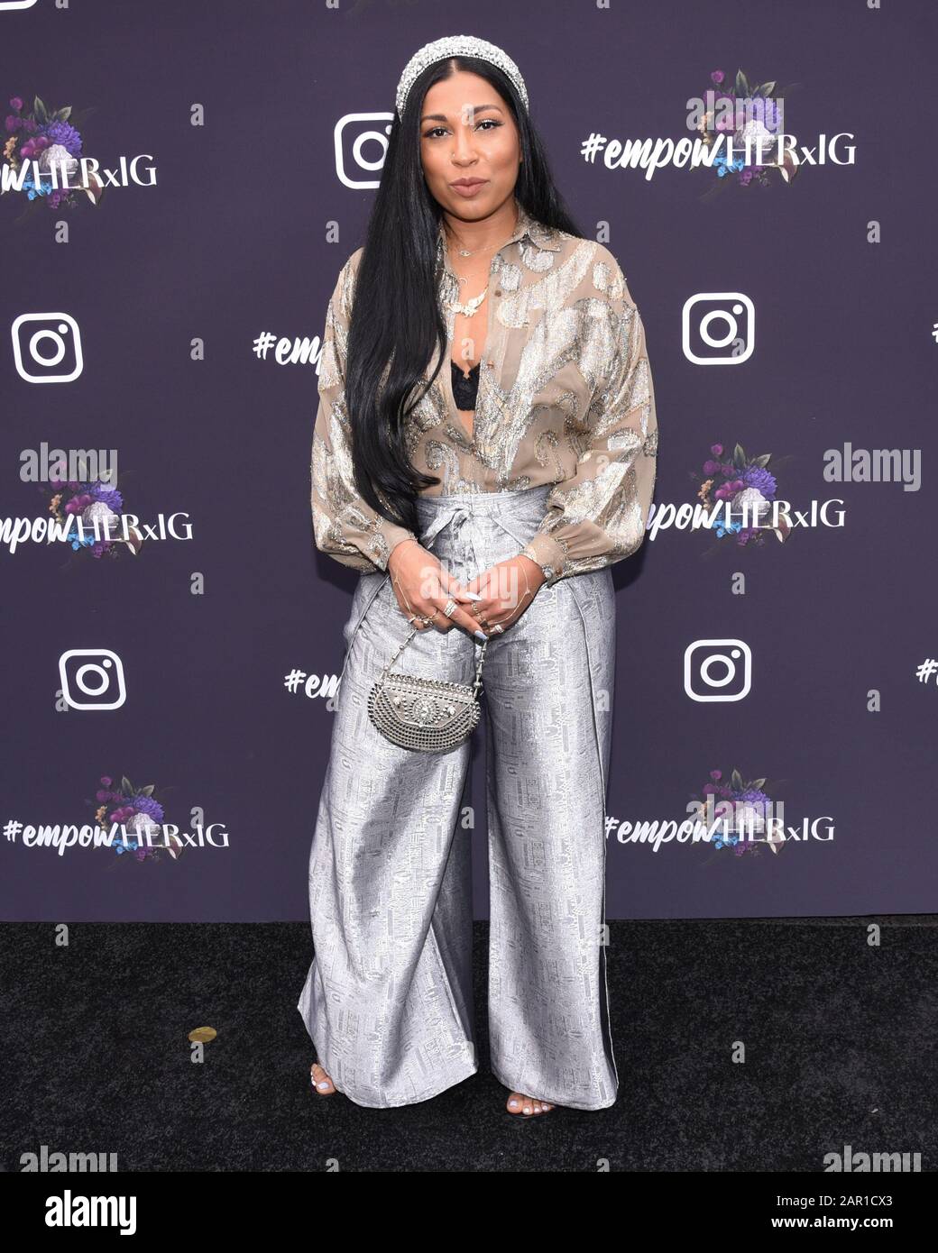 24 January 2020 - West Hollywood, California - Melanie Fiona. Instagram ...