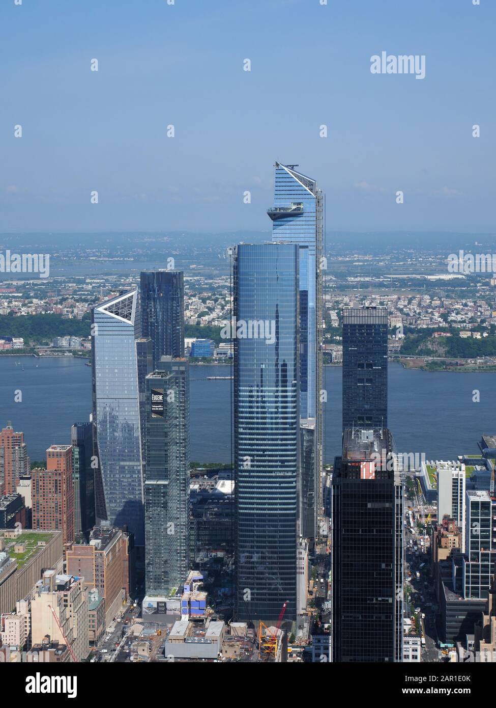 New York, USA - May 31, 2019: View of the "30 Hudson Yards ...