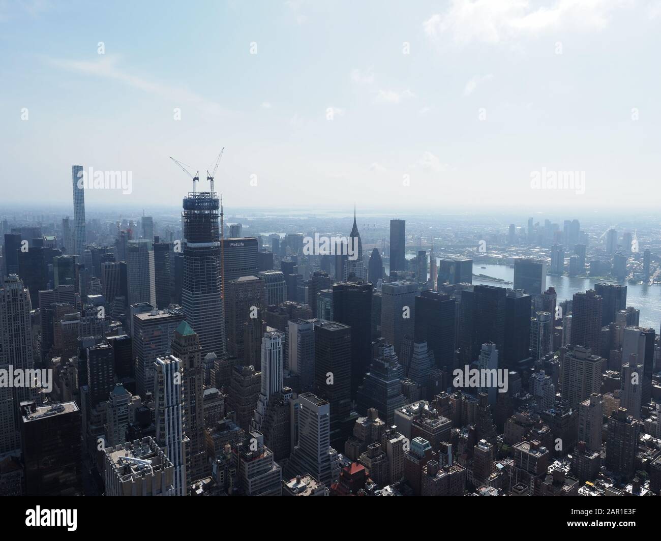 High angle pan construction site hi-res stock photography and images ...