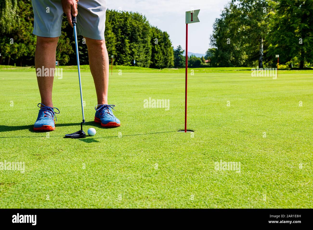 Golf practice center hi-res stock photography and images - Alamy
