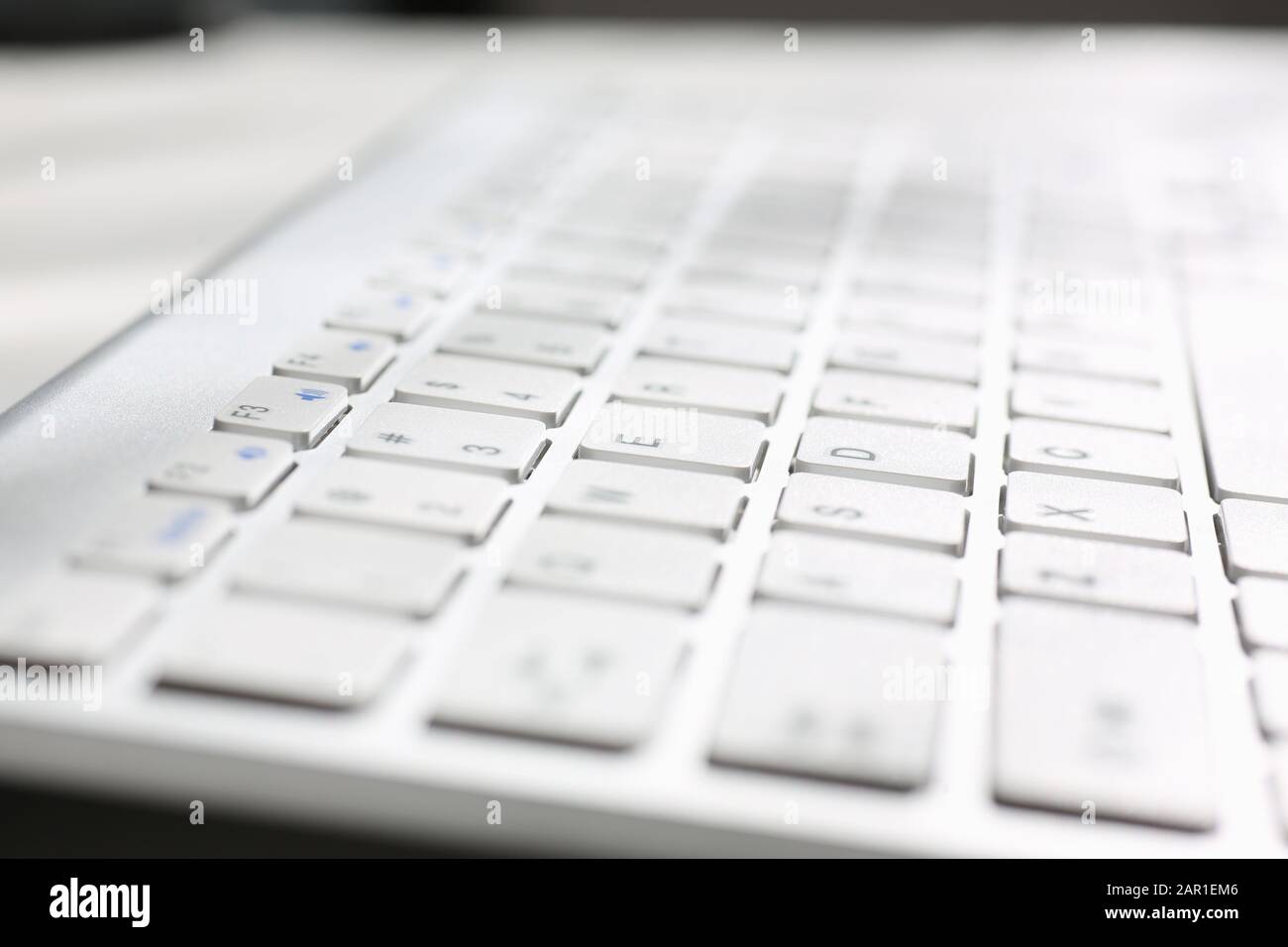 Keyboard. The image depth of field Stock Photo - Alamy