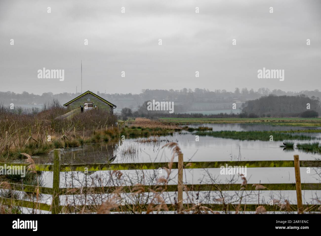 Otmoor rspb wildlife reserve hi-res stock photography and images - Alamy