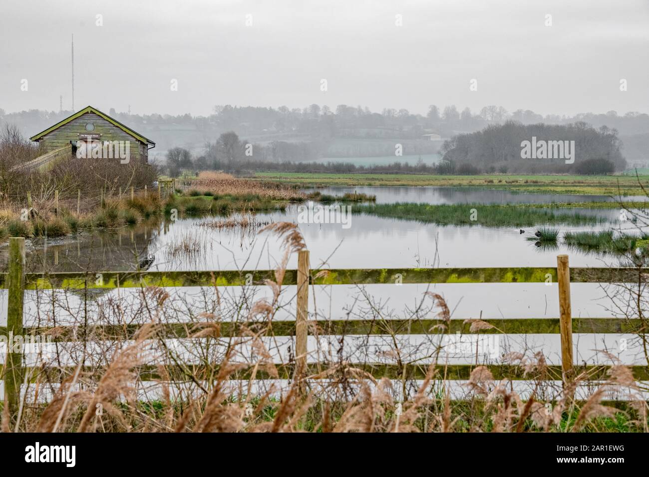 Otmoor rspb wildlife reserve hi-res stock photography and images - Alamy