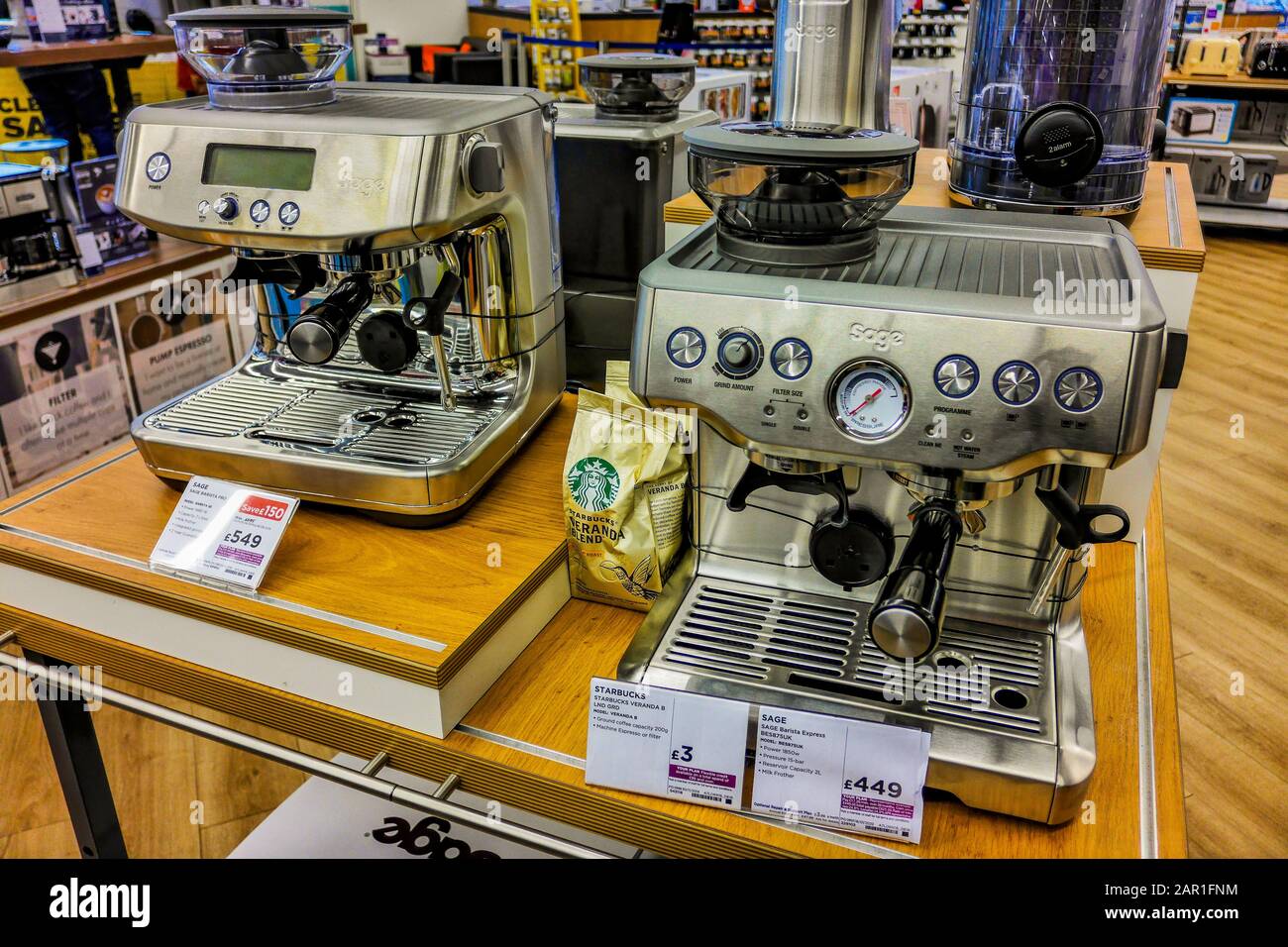 inside electrical retailer store Stock Photo - Alamy