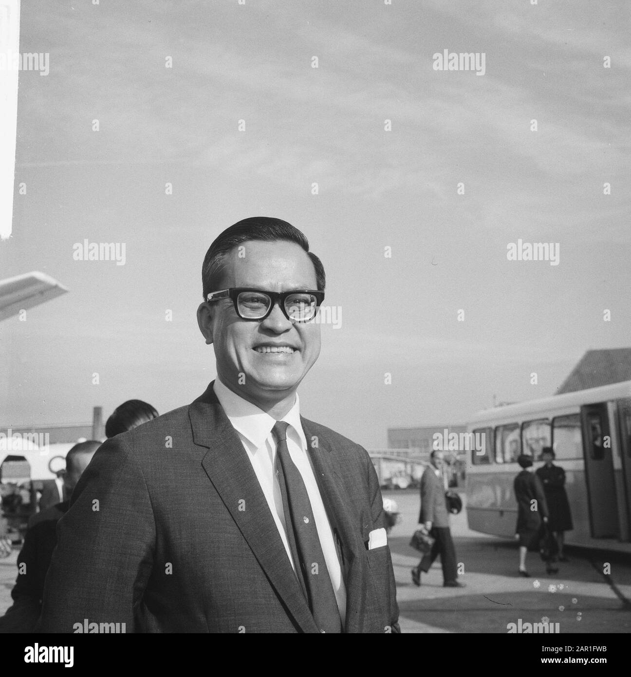 Arrival of Singapore Minister of Health Mr Yong Nyuk Lin at Schiphol ...