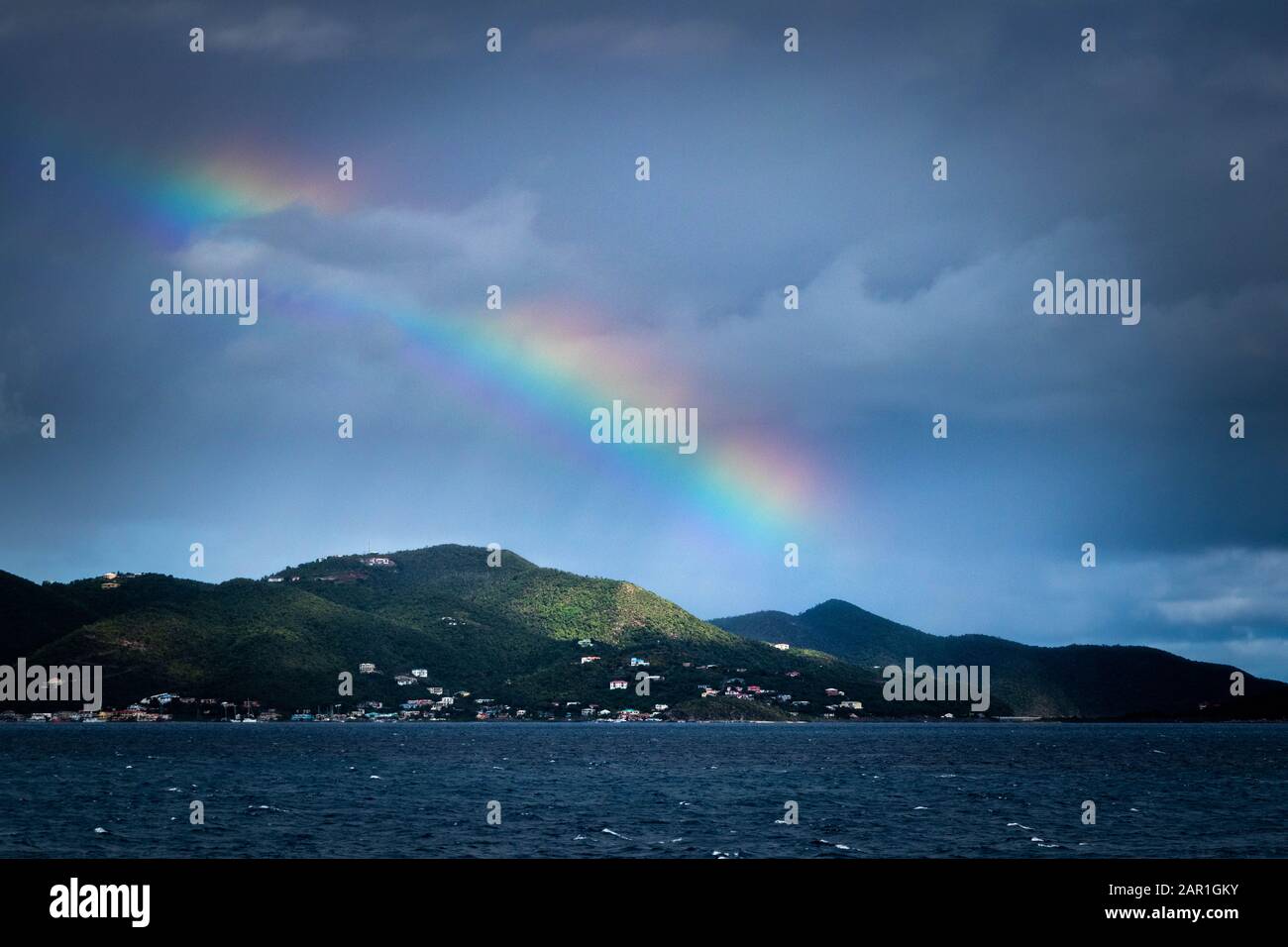 Light is refracted into rainbow colours hi-res stock photography and ...