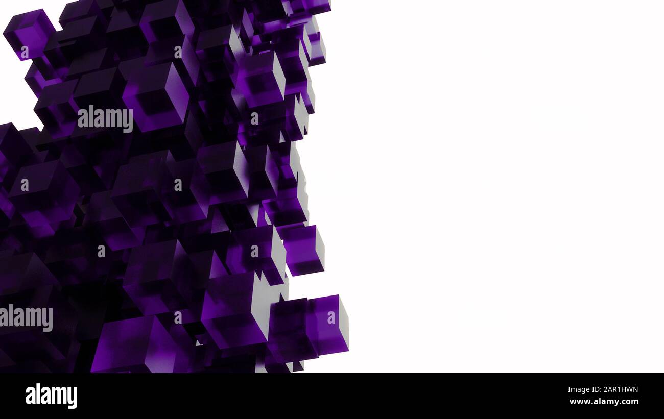 Digital landscape cubes hi-res stock photography and images - Alamy