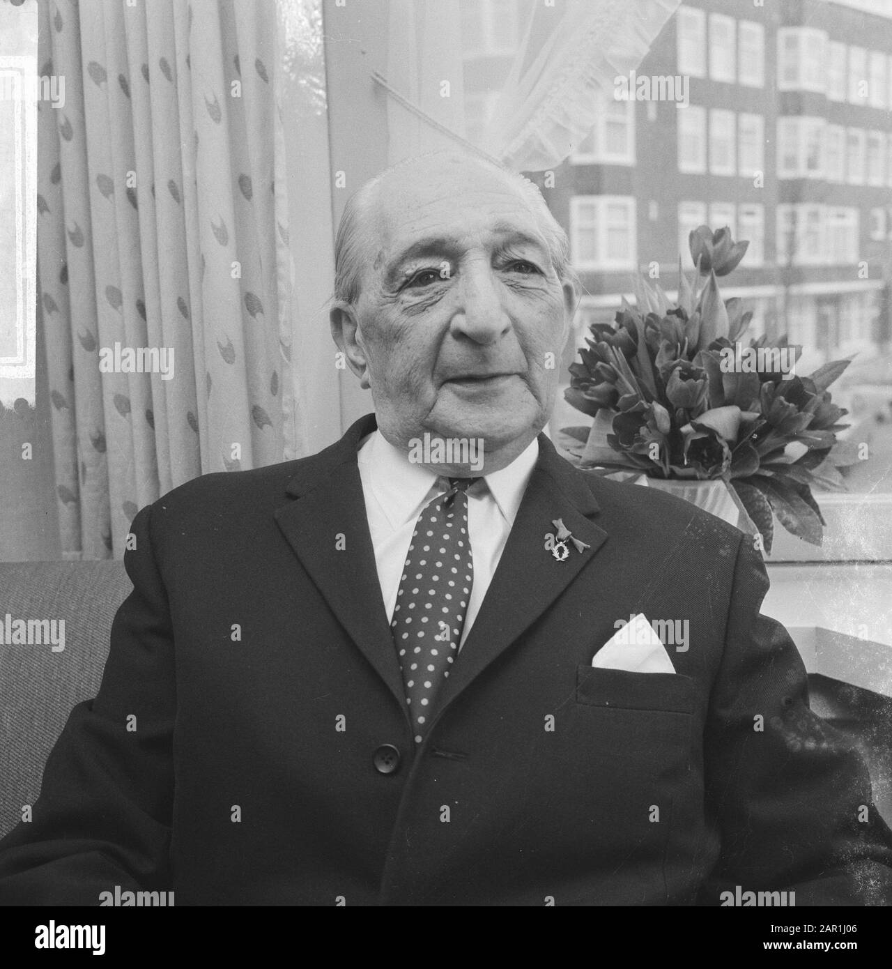 Johan Boskamp 75 years (portrait) Date: 5 January 1966 Keywords ...