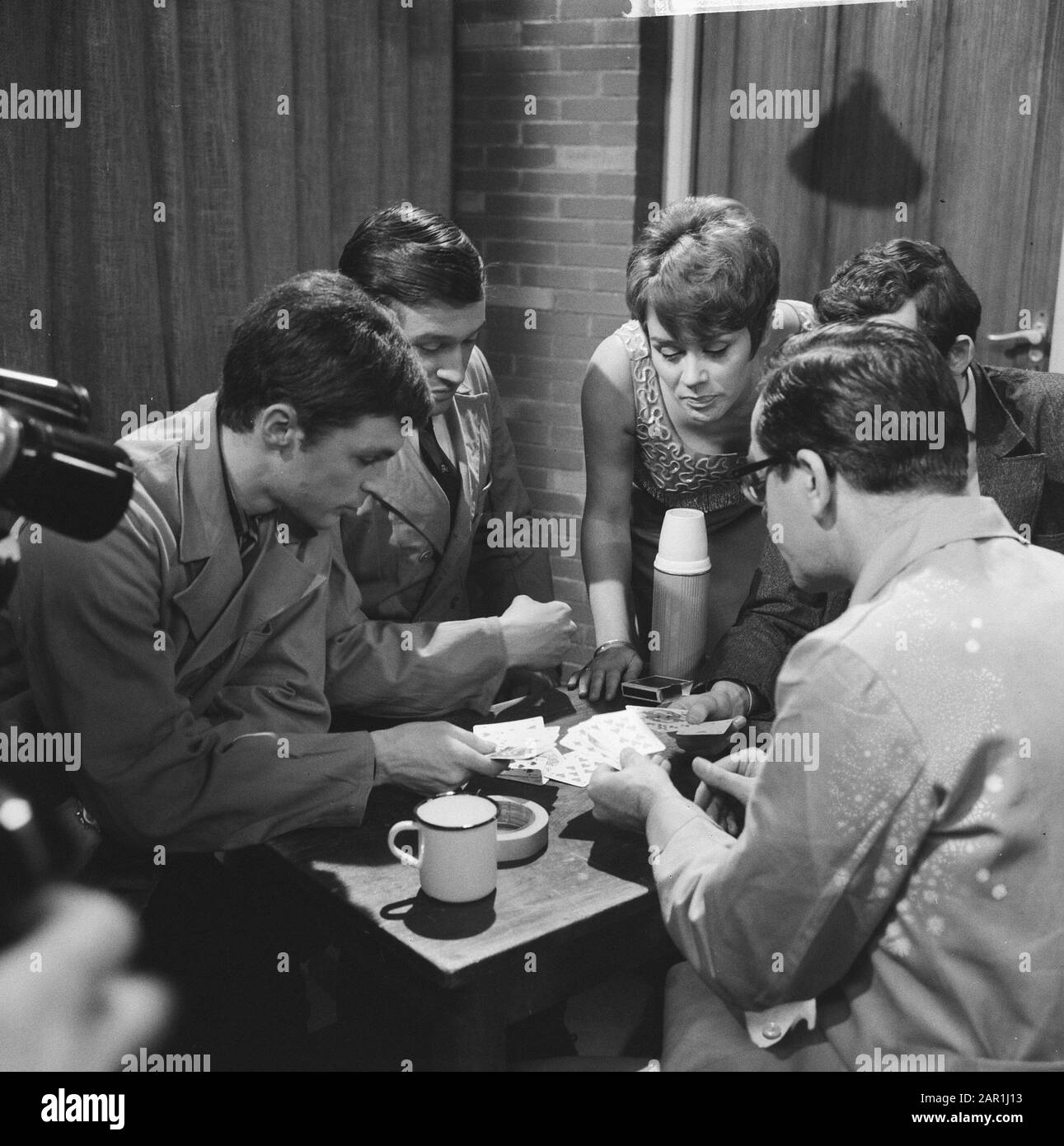 Studio meeting Black and White Stock Photos & Images - Alamy