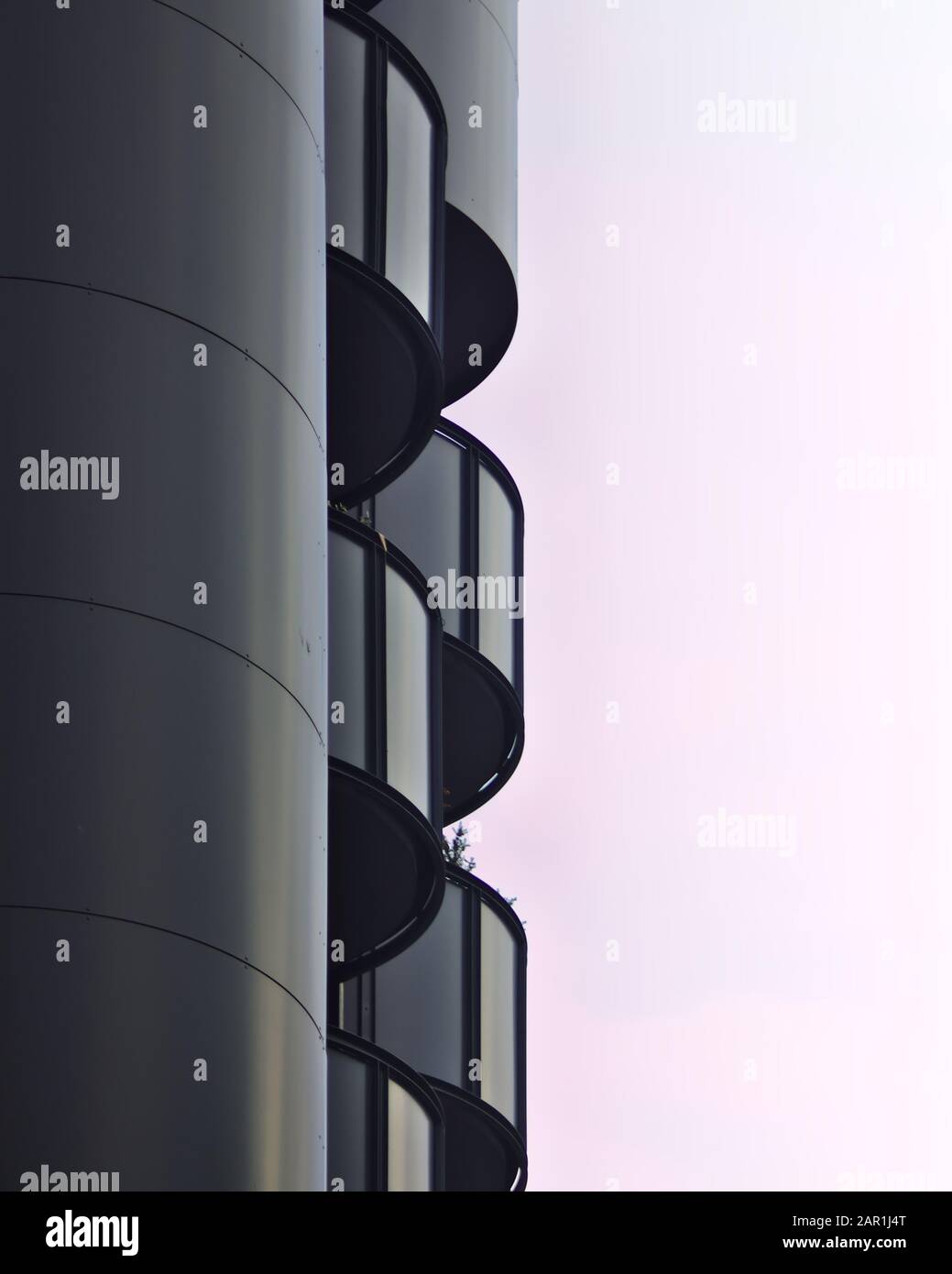 Circle balconies hi-res stock photography and images - Alamy