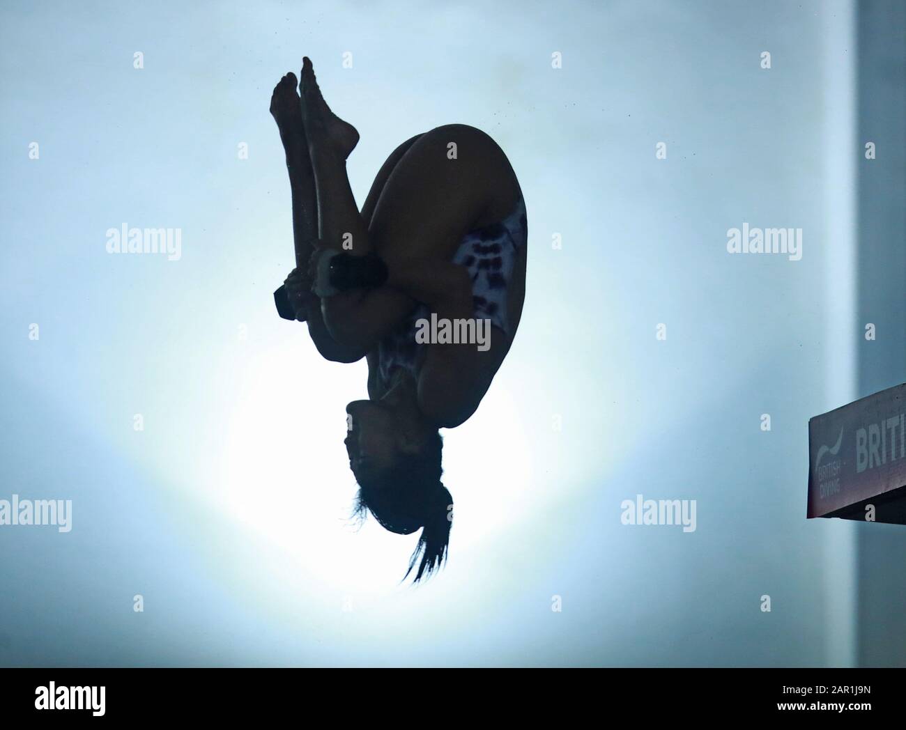 Eden Cheng in the Women's Platform, Final during day two of the British ...