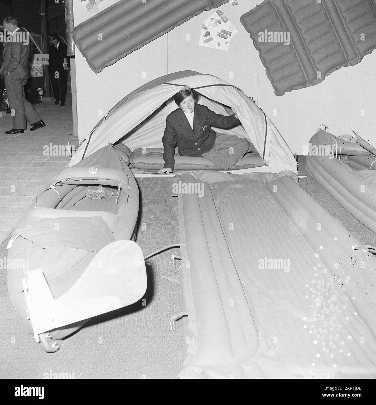 Consumer products trade show Black and White Stock Photos & Images - Alamy