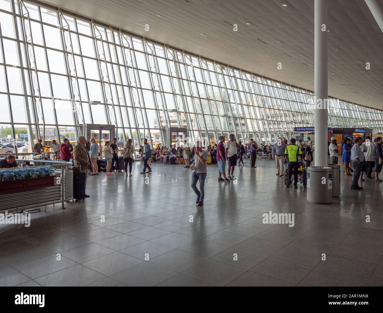 New York, USA - June 2, 2019: Image of John F. Kennedy International ...