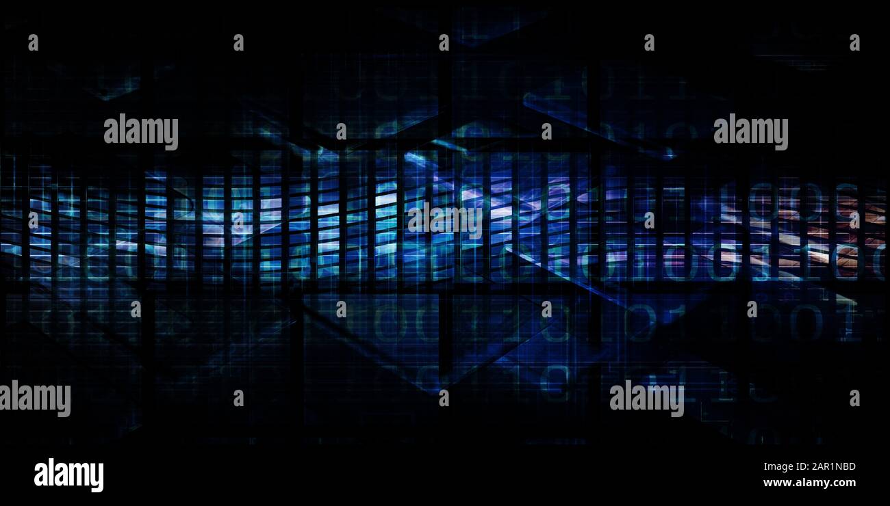 Entertainment Technology and New Video Streaming Service Stock Photo ...