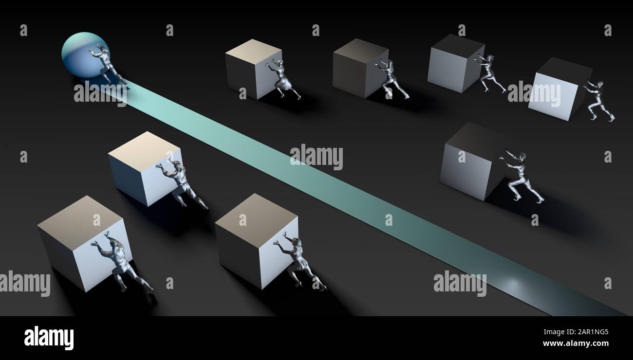 Creative Thinking Marketing and Unique Business Strategy Stock Photo ...