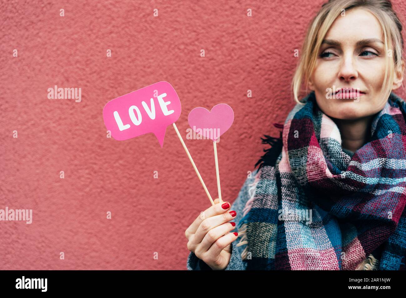 Love props hi-res stock photography and images - Alamy