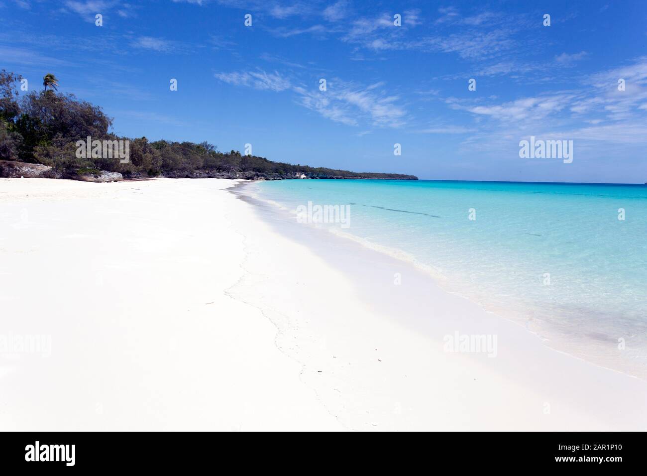 The beautiful beach in Ouvea island, New Caledonia Stock Photo - Alamy