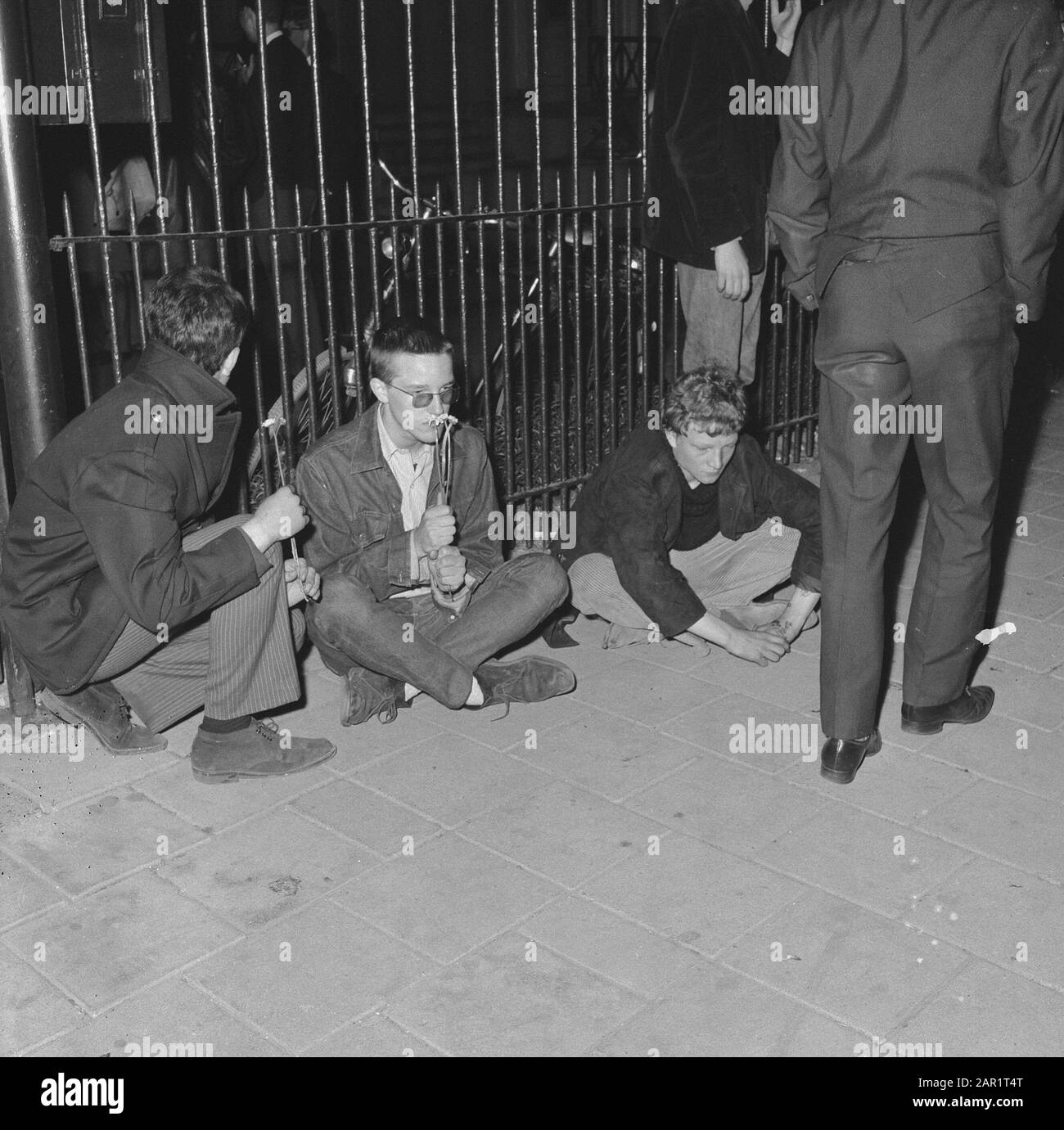 Provos sit down hi-res stock photography and images - Alamy