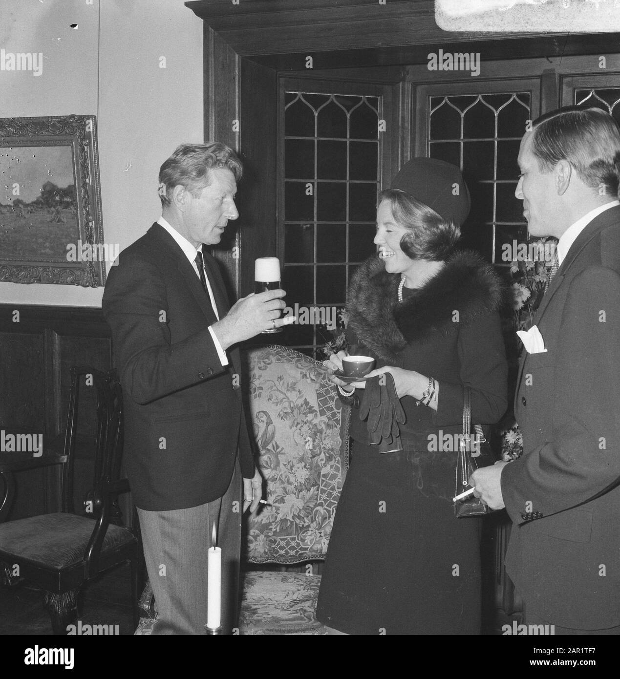 Danny Kaye in the Netherlands Princess Beatrix, Prince Claus and Danny ...