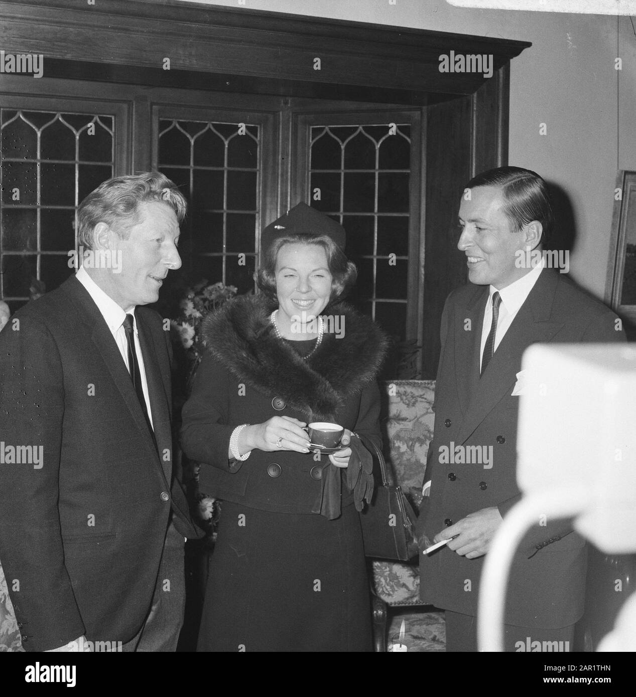 Danny Kaye in the Netherlands Princess Beatrix, Prince Claus and Danny ...