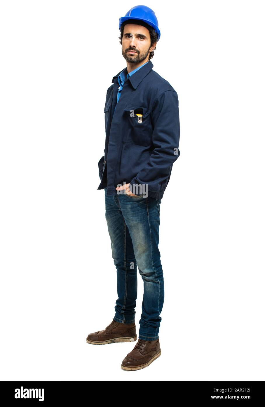 Mechanical engineer safety Cut Out Stock Images & Pictures - Alamy