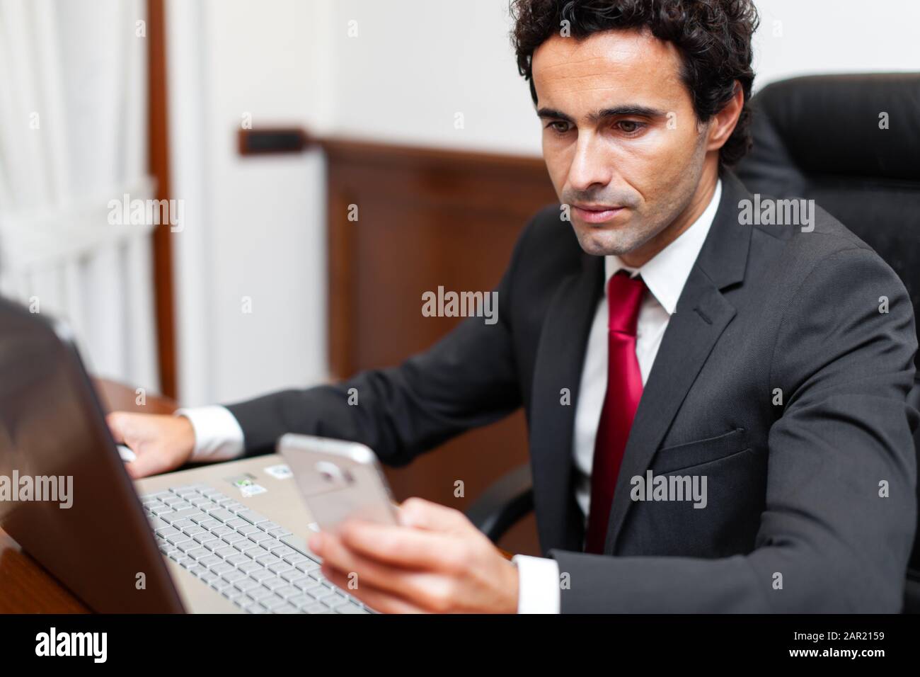Handsome lawyer hi-res stock photography and images - Alamy