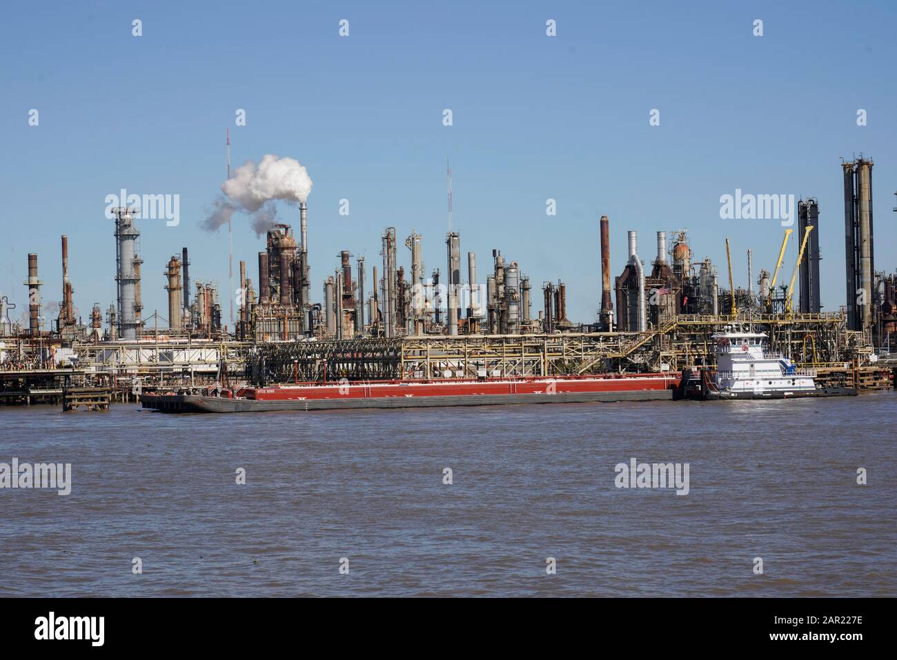 New Orleans, Louisiana, USA - Mississippi River, one of the biggest in ...