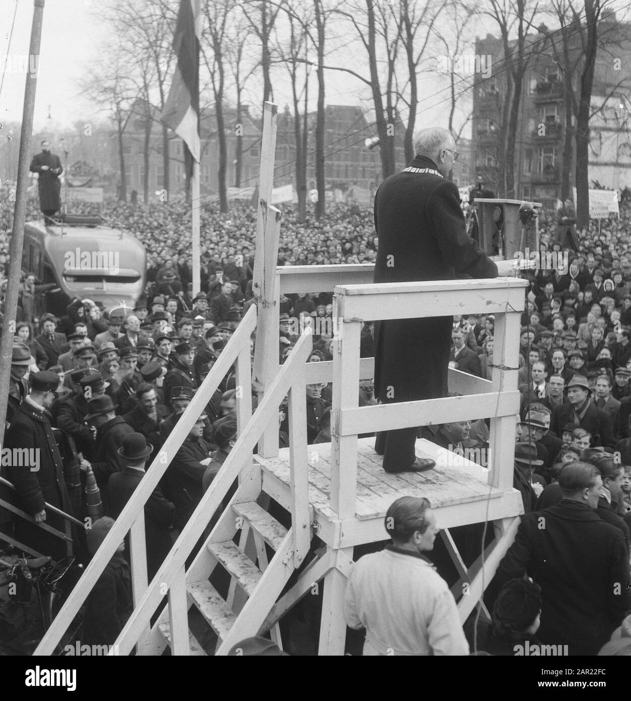 speech strike memorial Date: February 25, 1946 Keywords: commemorations ...