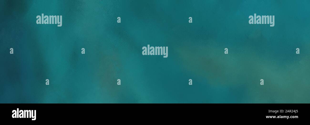 retro horizontal background header with teal green, teal blue and dark ...