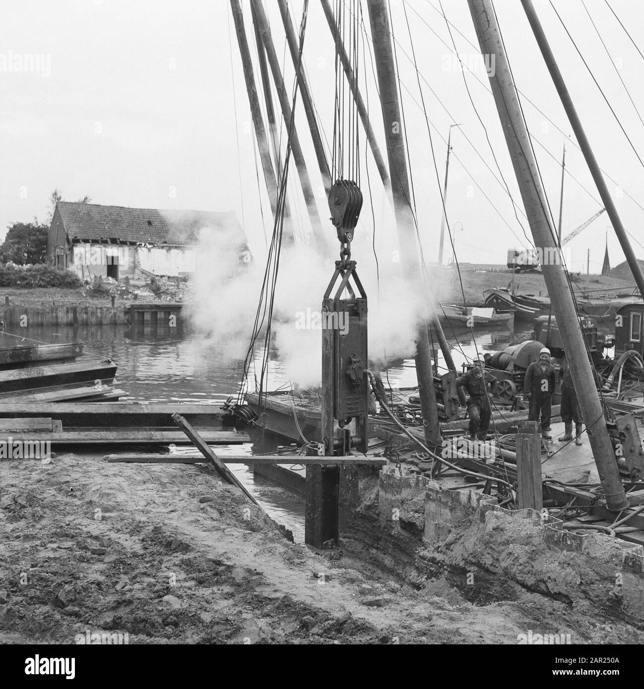 digging and improving canals, building bridges, improvements, port ...