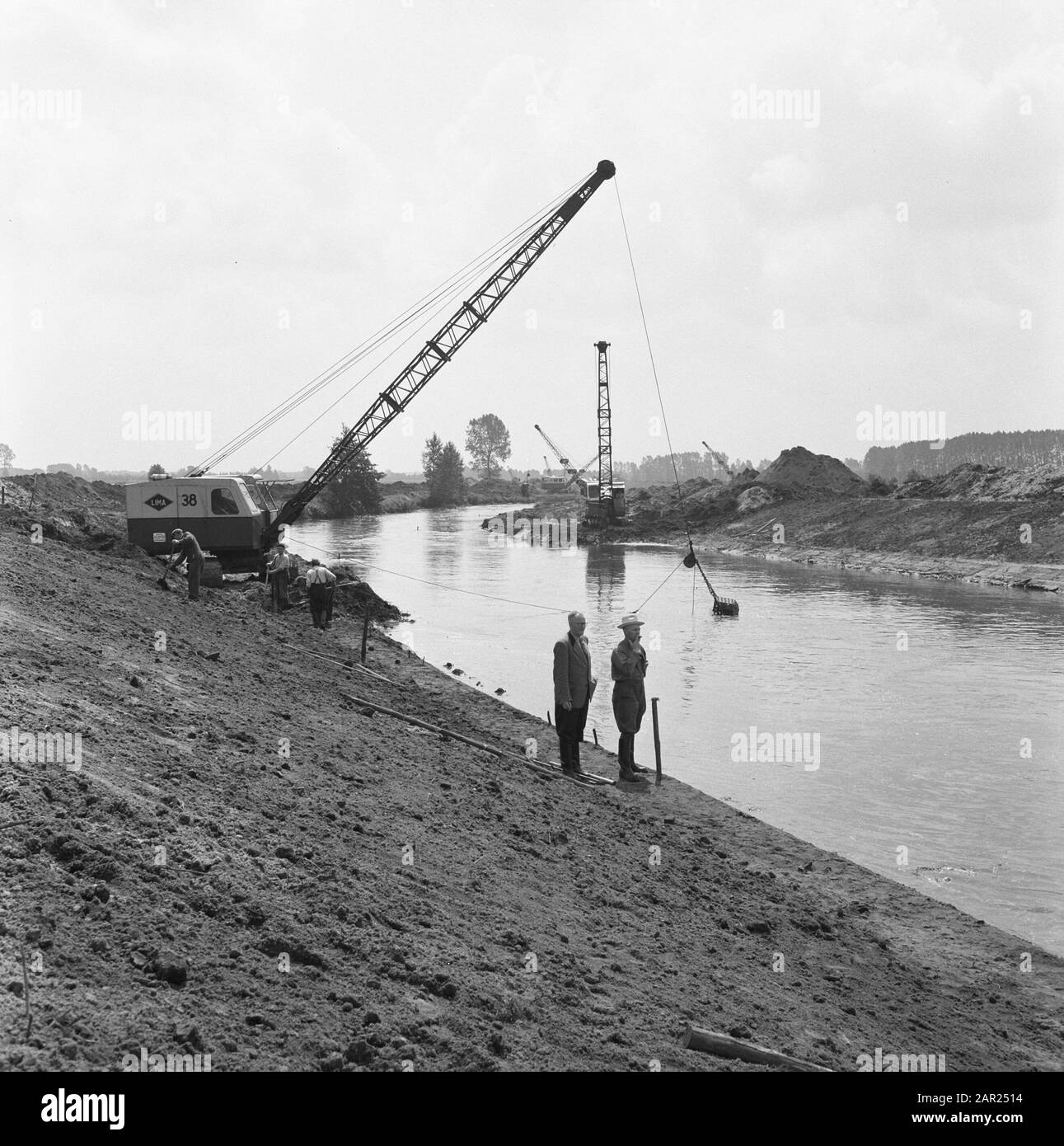 digging and improving canals, building bridges, water boards ...
